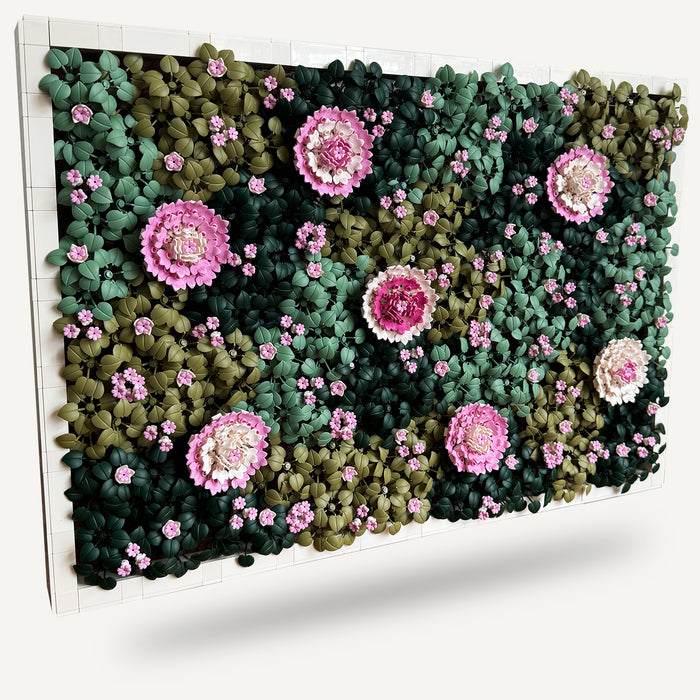 Moss Garden Wall Art Brick Building Set | Modern Brick Haus